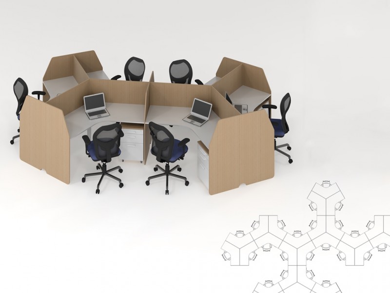 Urban World :: 6-way cluster hive