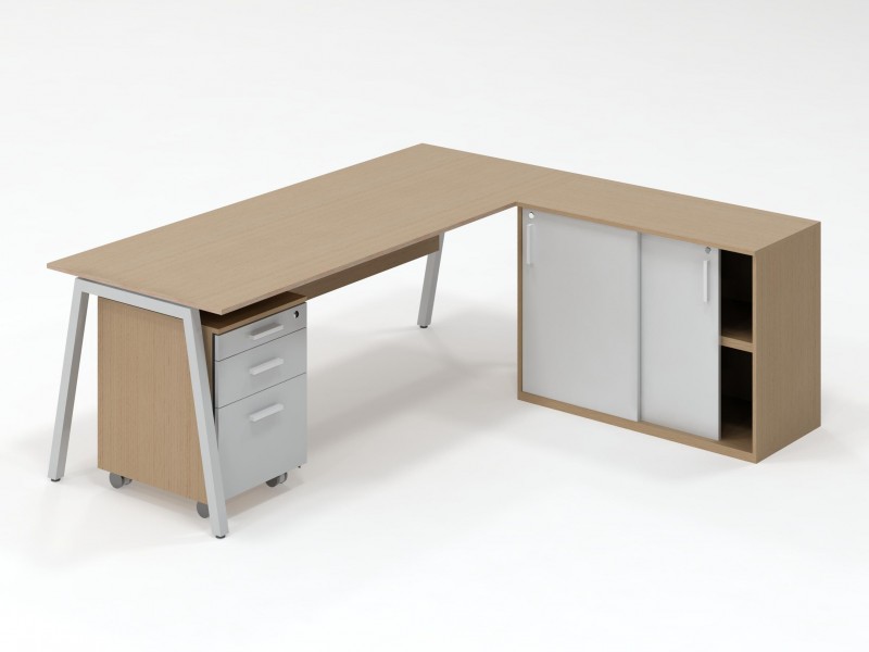 Urban World :: Managerial workstation available in Melamine or veneer ...